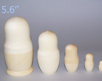 Blank Matryoshka Dolls - Etsy