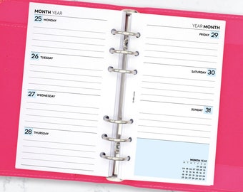 Printable TODAY and THIS WEEK Bookmarks for Your Personal and - Etsy