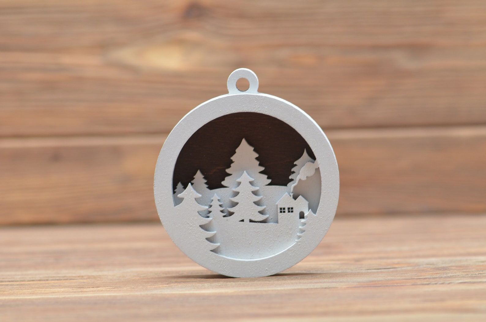 Multi Layer Christmas Ornament SVG. Cdr Christmas Laser Cut | Etsy