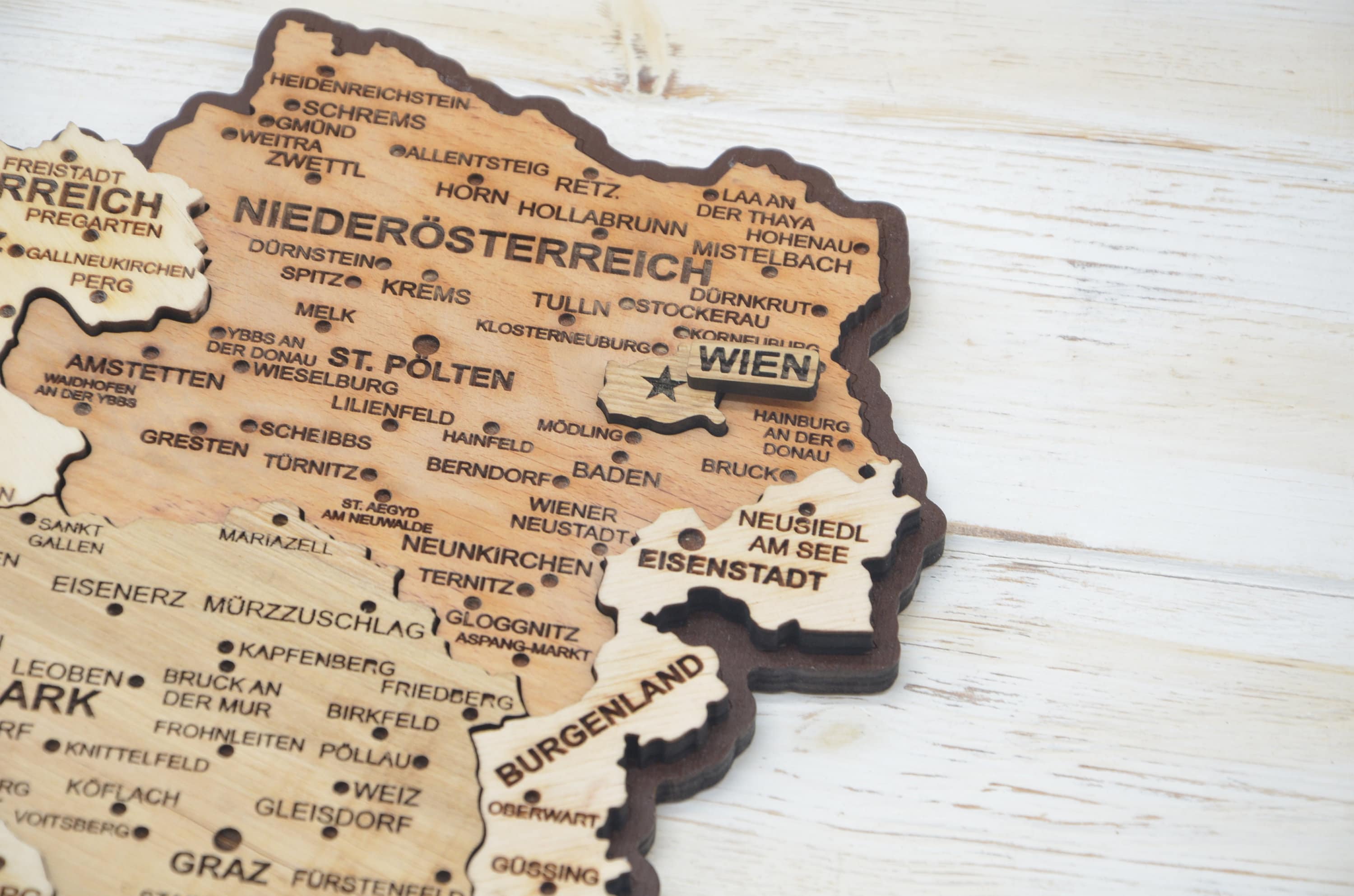 Svg Austria Laser Cutting and Engraiving Map Puzzle, Austria Pdf ...