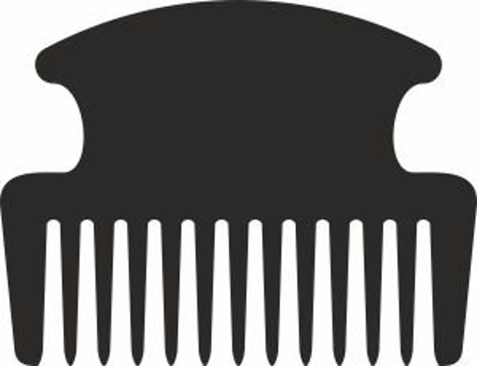 Hair Comb Svg Laser Cut Files, Beard Comb Dxf Wood or Plywood Set ...