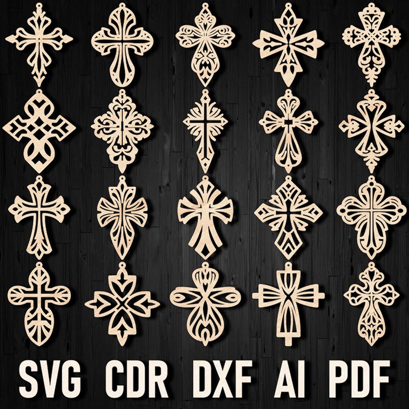 Cross Cut Out - Etsy