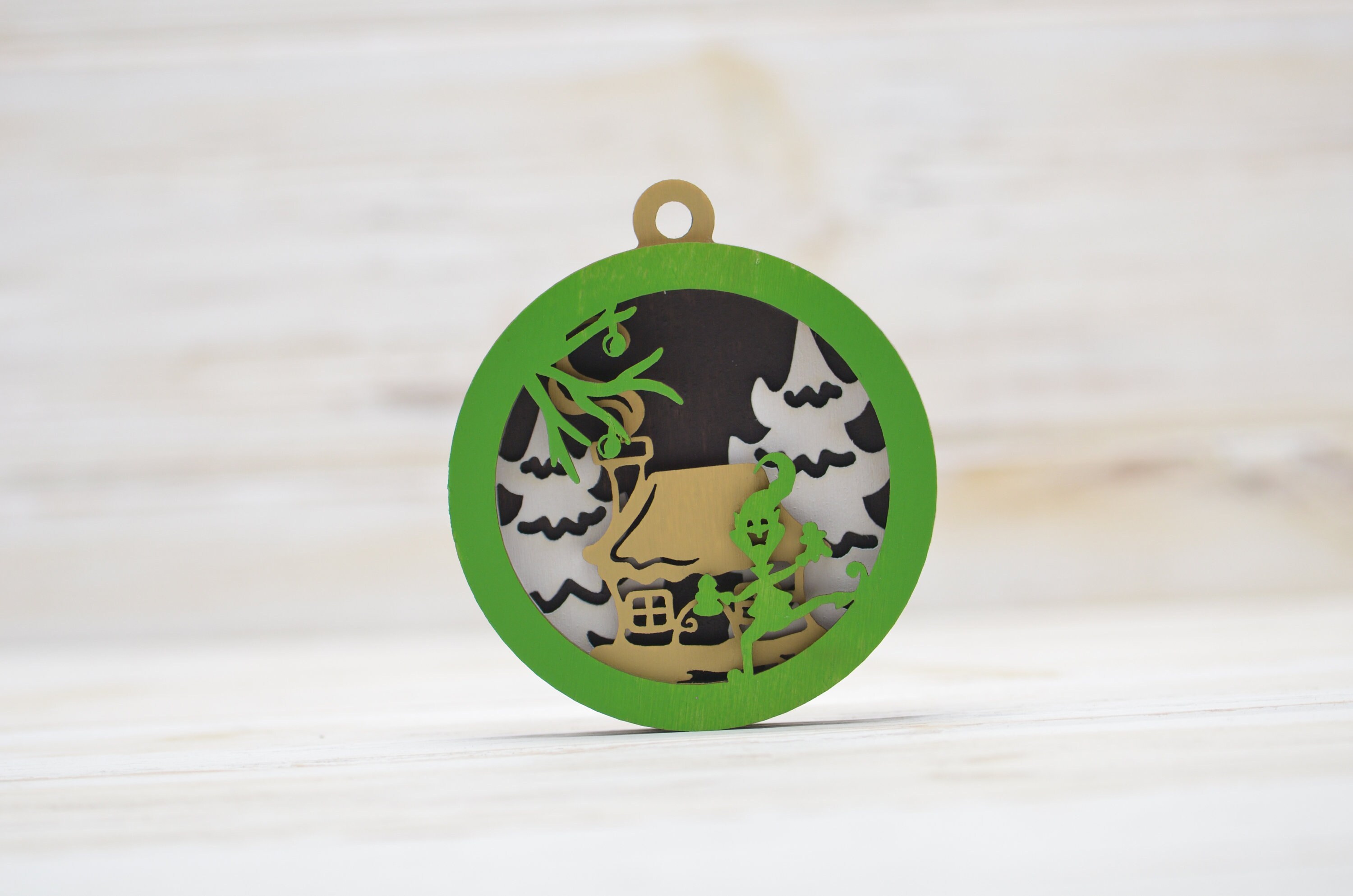 DIY Christmas Elf Svg Ornaments Craft Kit for Kids DIY Craft | Etsy