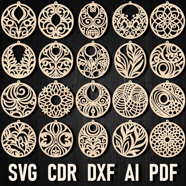 Round Svg Files - Etsy