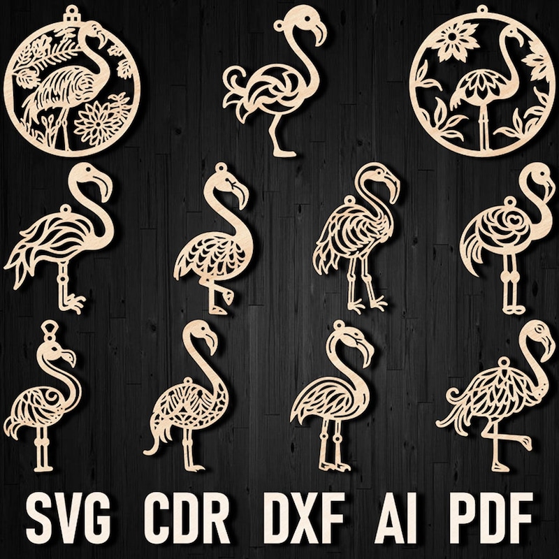 Flamingo Svg Files for Cricut - Etsy