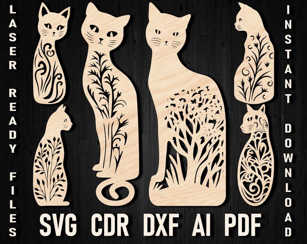 Cats Svg Bookmark Cut File, Purrfect Bookmark: Papercut Bookmark ...