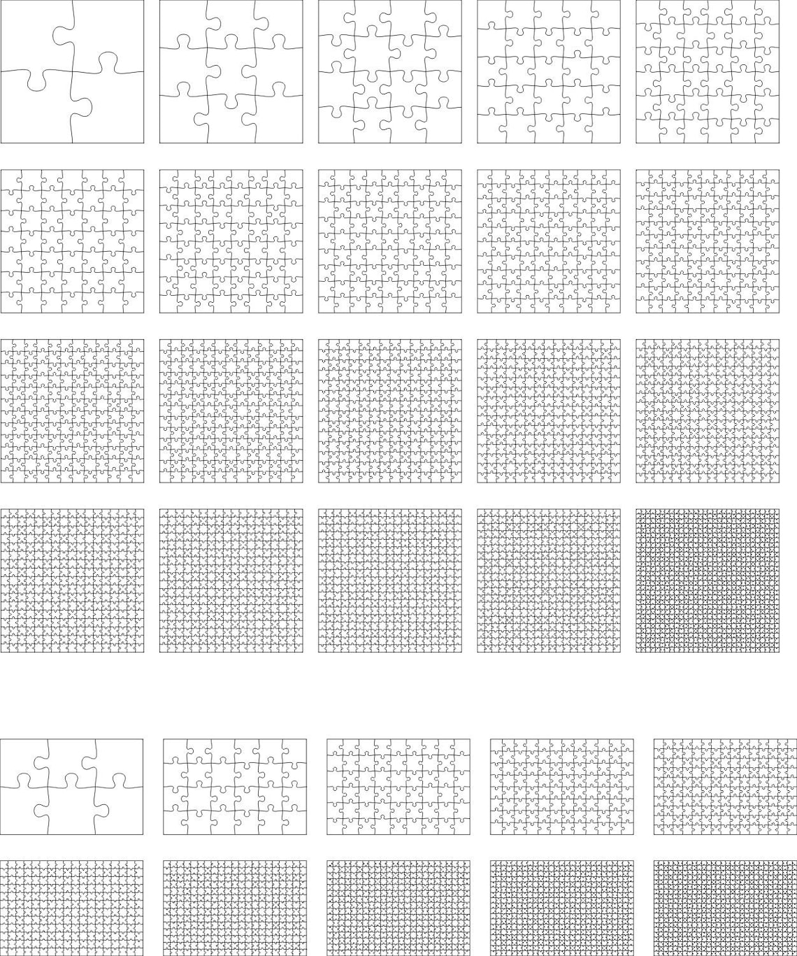 Jigsaw Puzzles Svg File Puzzles Cricut Svg Puzzles Laser - Etsy