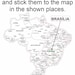 Brazil Map Svg File for Laser Cutting and Engraving, Brazil Puzzle Map ...