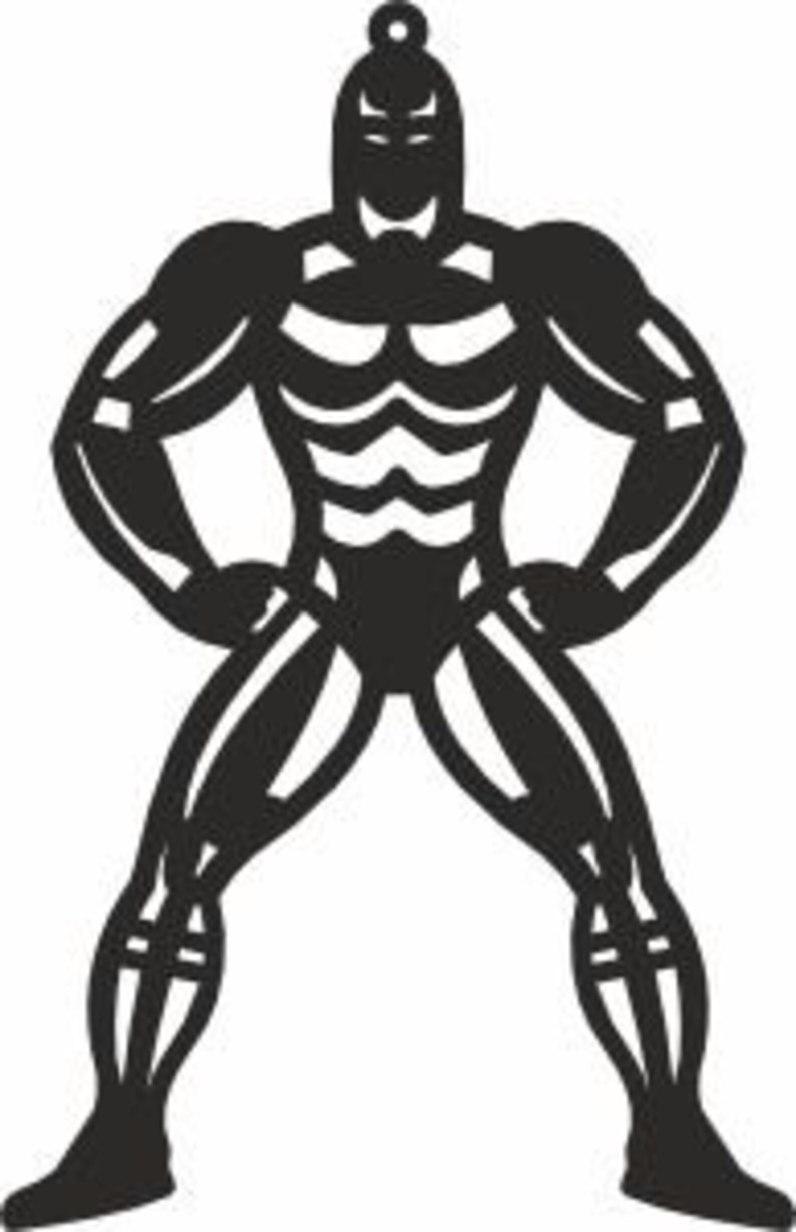Bodybuilder Christmas Laser Cut Ornament Svg, Gym Glowforge Cricut Cut ...