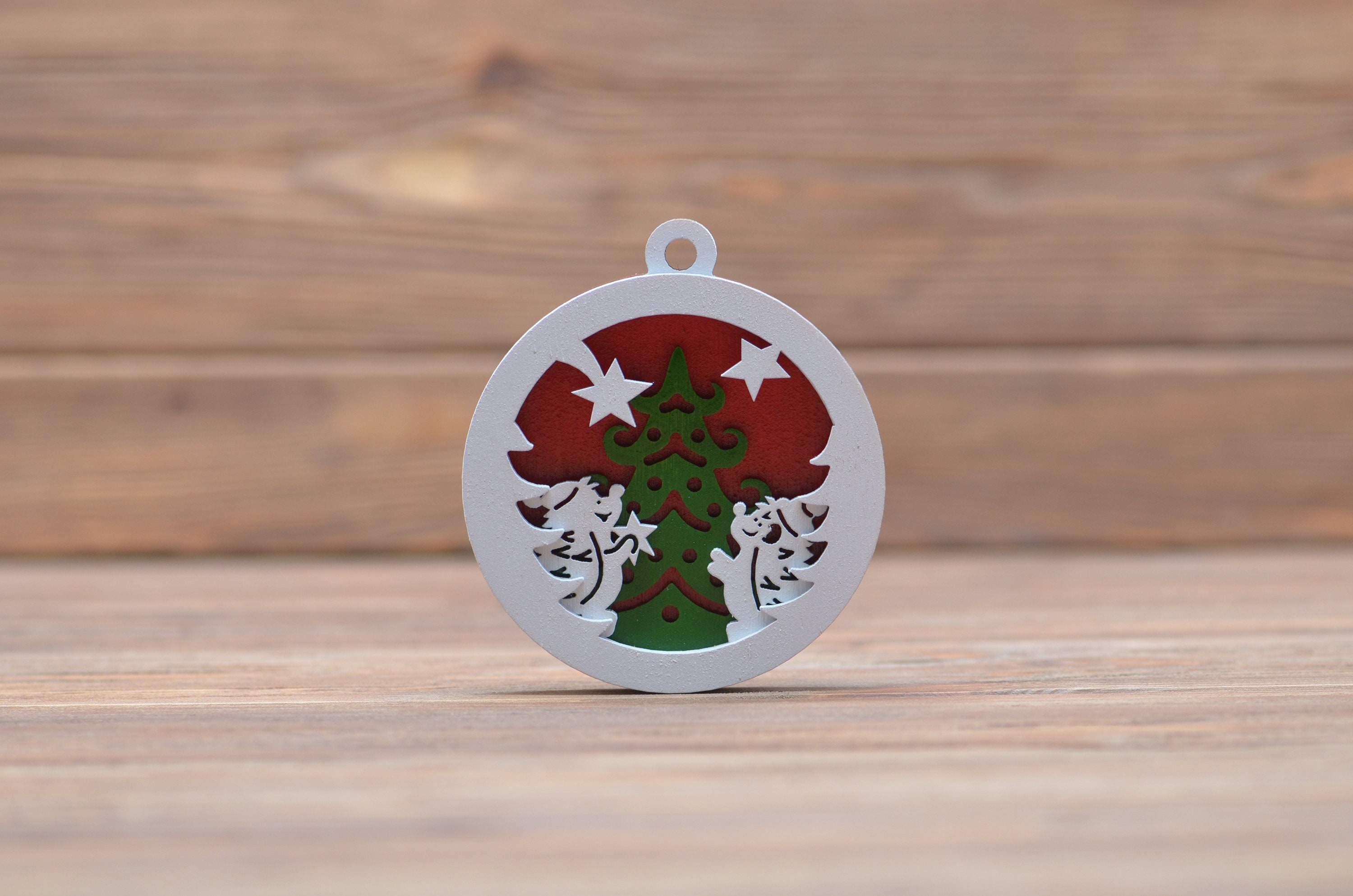 Christmas Tree Multi Layer Glowforge Cut Files Christmas - Etsy