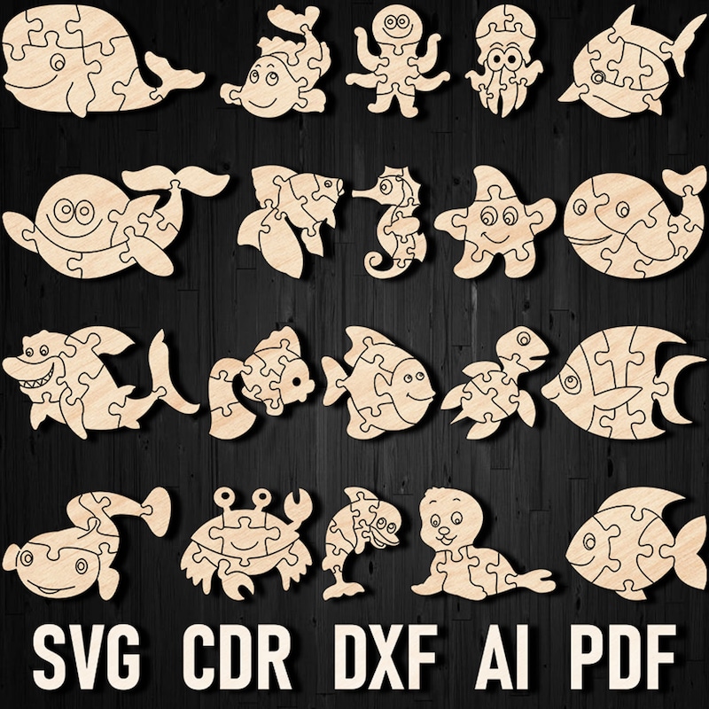 Sea Turtle Puzzle - Etsy