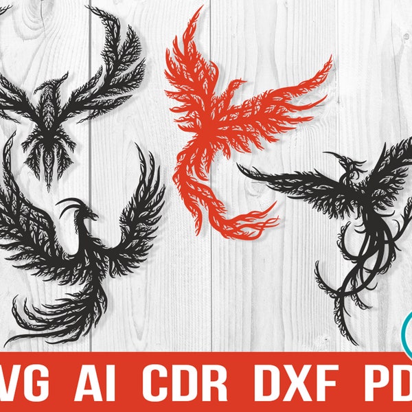 Phoenix Dxf Files - Etsy