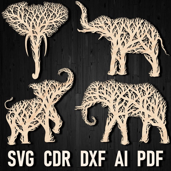 Elephant Tree - Etsy