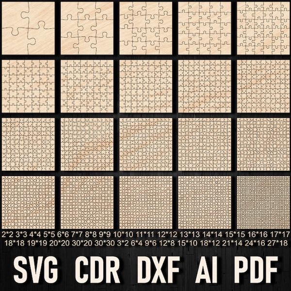 Puzzle Pattern - Etsy UK