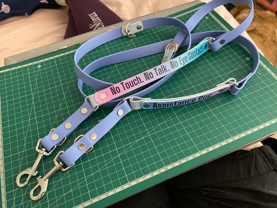 Assistance Dog Lead, Double Ended - Etsy