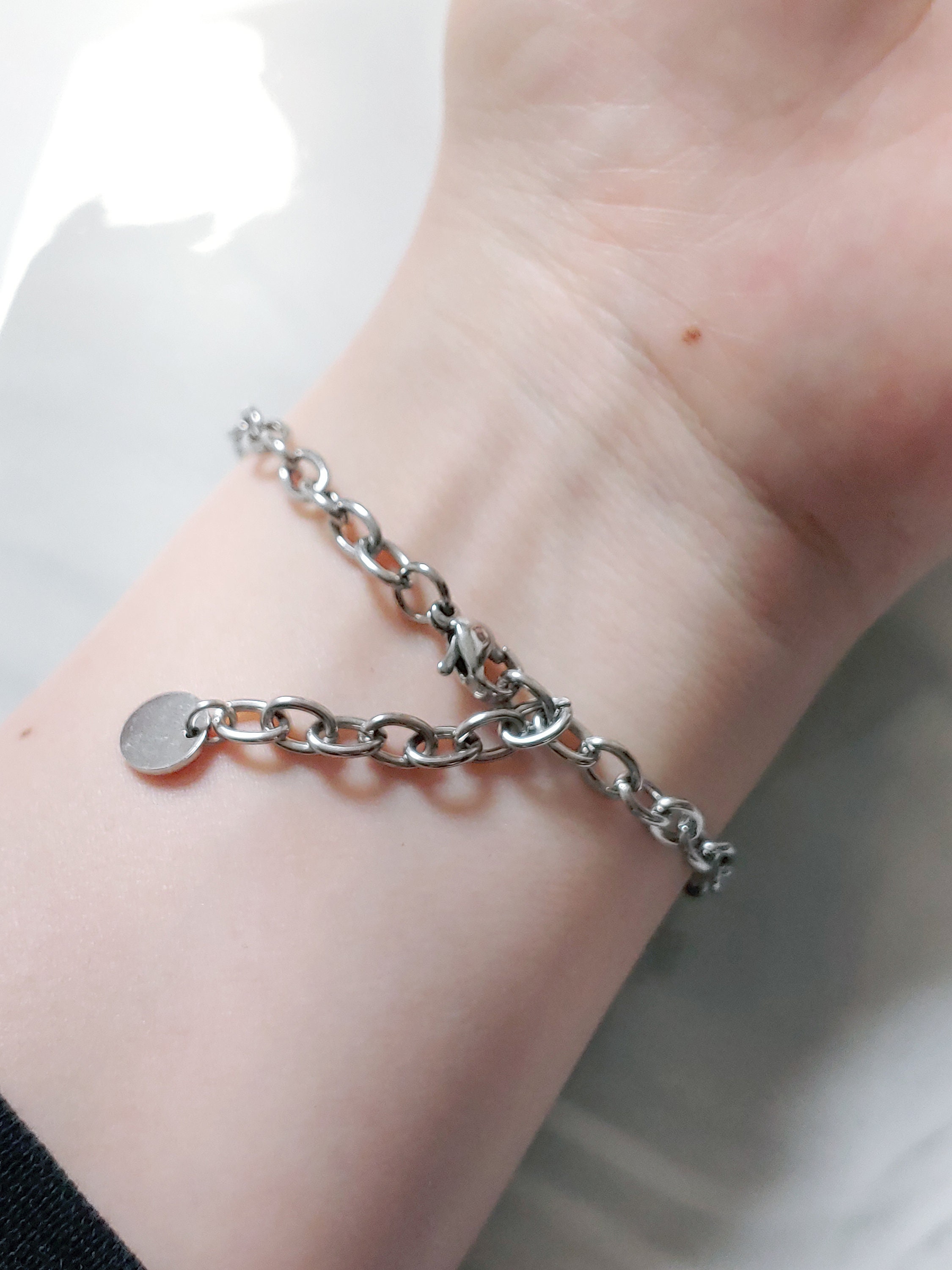 Personalized Mens Bracelet Mens Custom Bracelet Boyfriend | Etsy