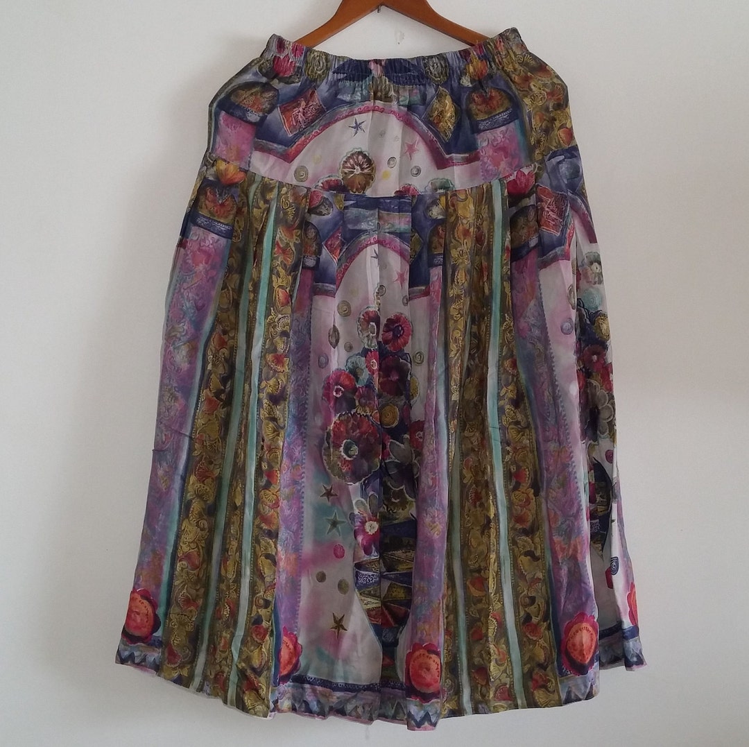 Vintage LOTZ Skirt-old Time Woman Skirt-summer Vintage - Etsy