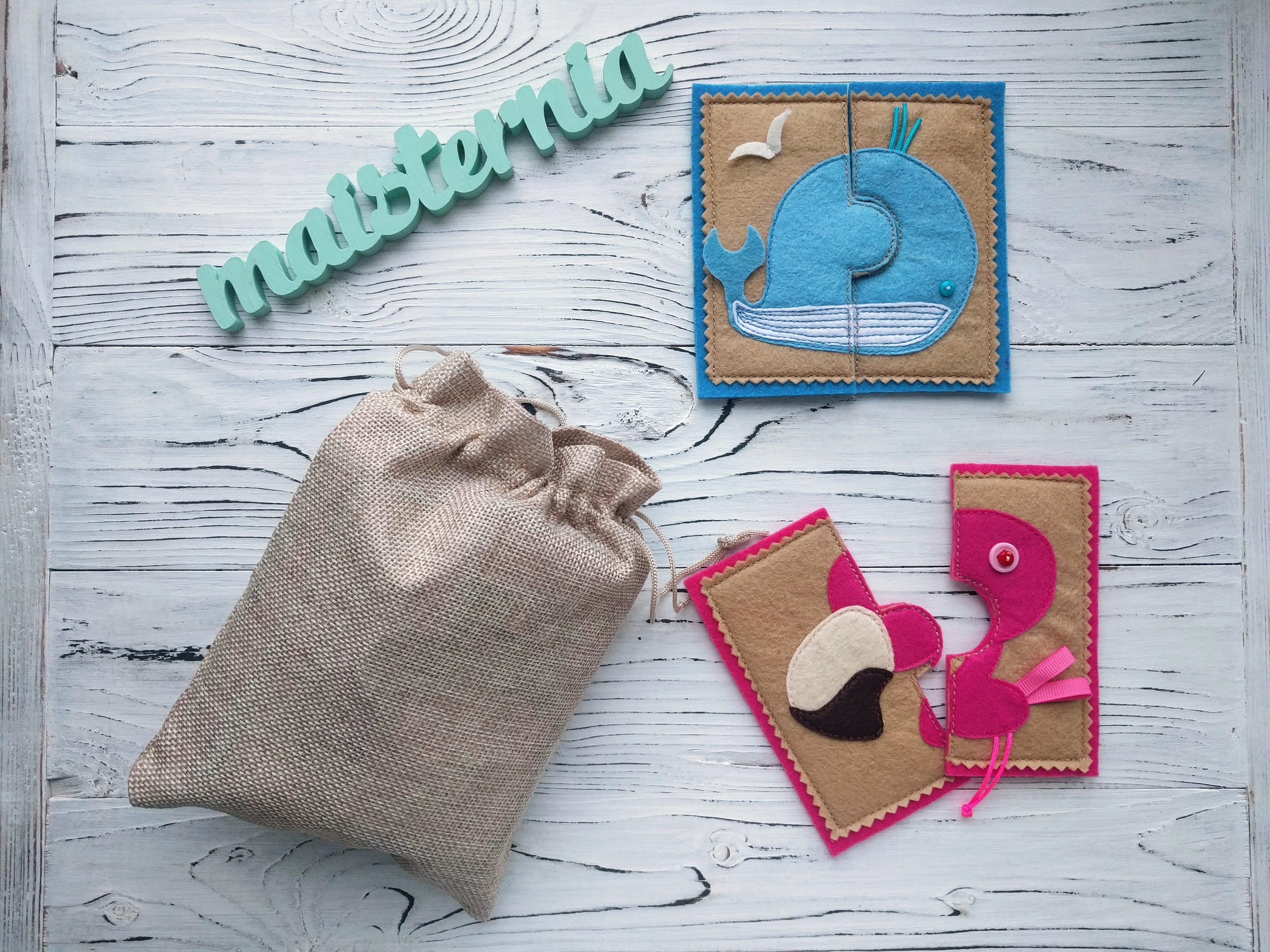 Felt Puzzle, Quiet Game - Etsy