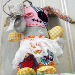 Handmade Monster Doll, Stuffed Monster Toy, Halloween and Christmas ...