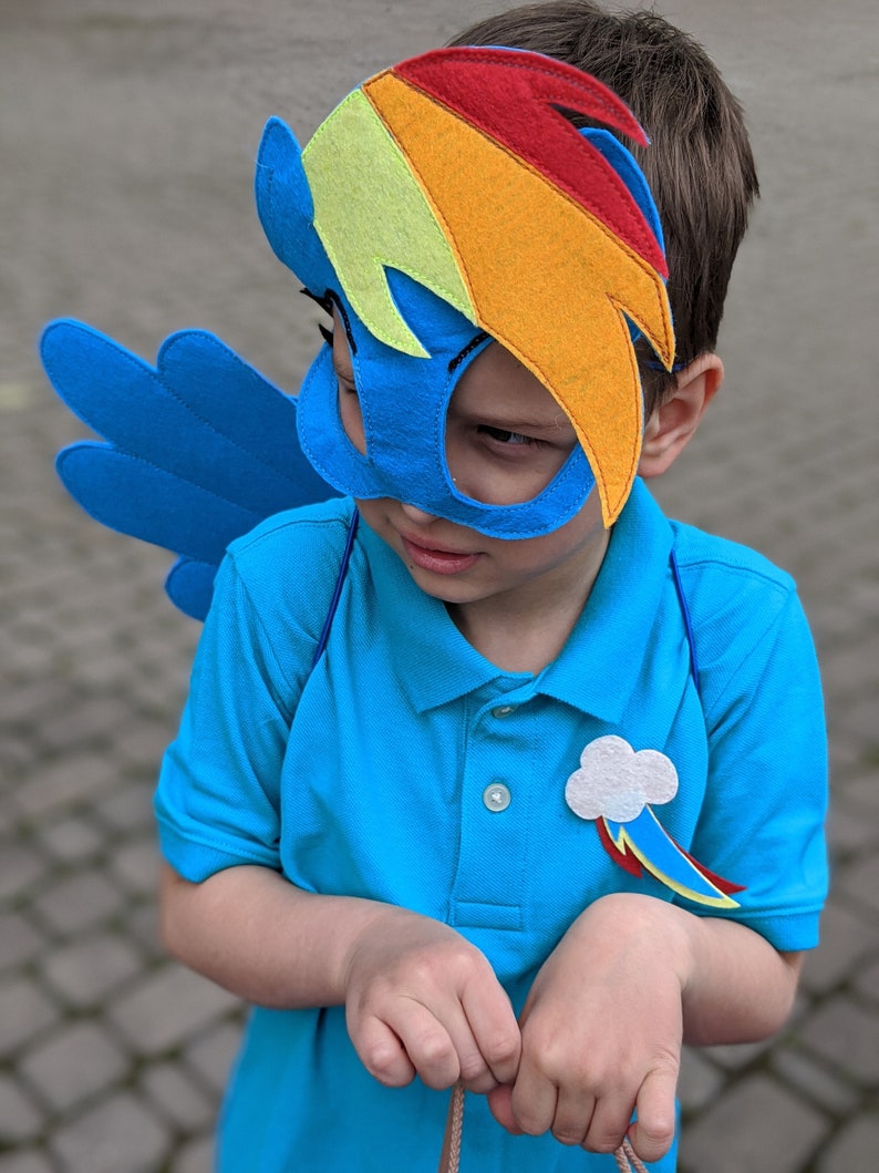 Felt Masks Kids Costume PJ Masks Marvel My Little Pony | Etsy