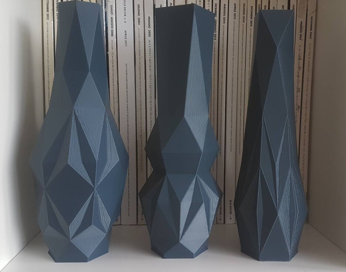 Set of 3 Vases Centrepiece Home Decor Interior Design - Etsy UK