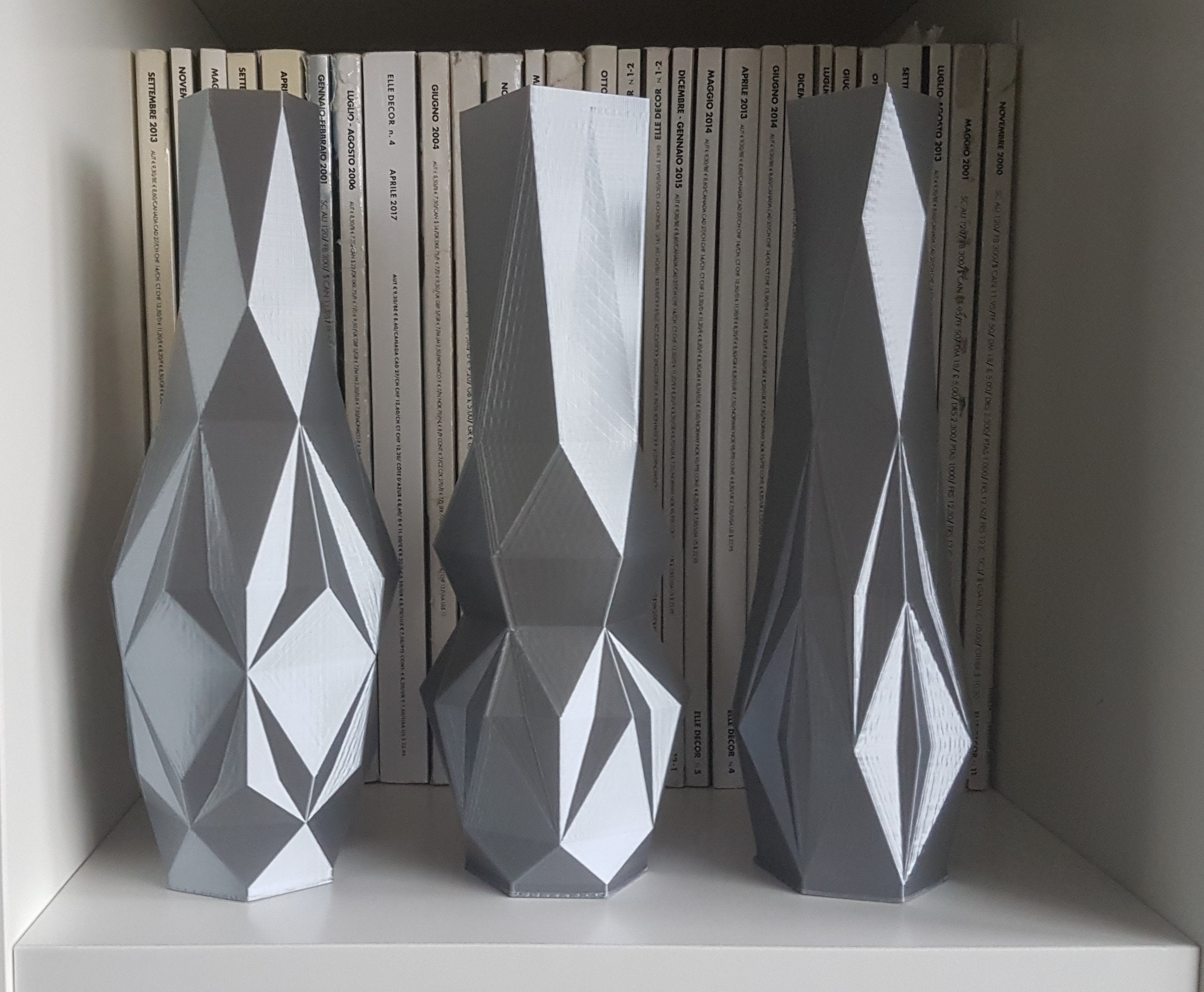 Set of 3 Vases Centrepiece Home Decor Interior Design - Etsy UK