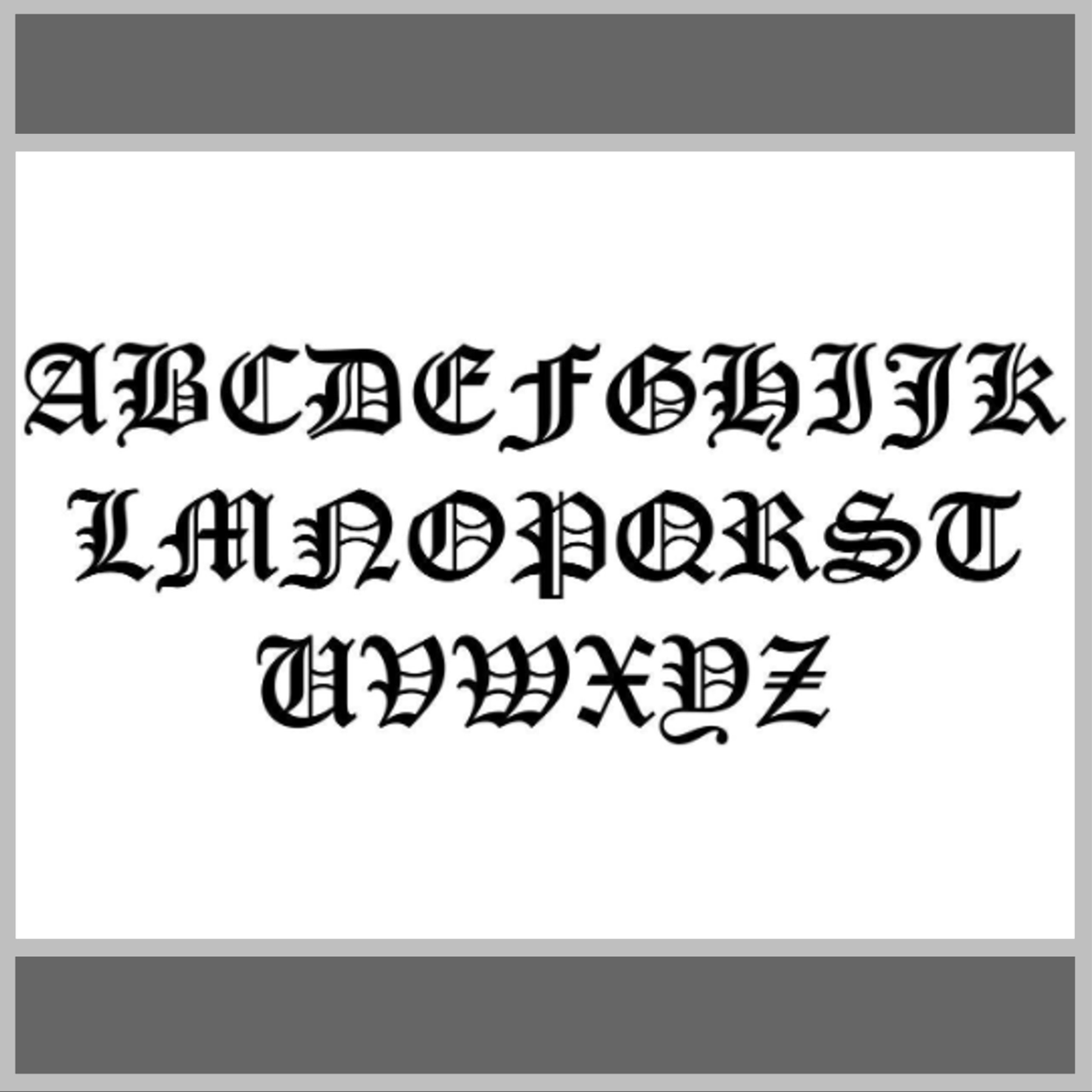 Custom Letters 3D Printed English Letters Writing Stylish - Etsy UK