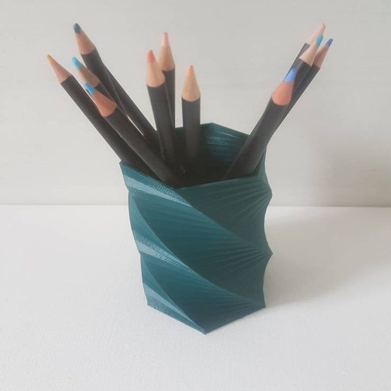 Pen Holder 3D Printed Container for Your Office and Desktop - Etsy UK