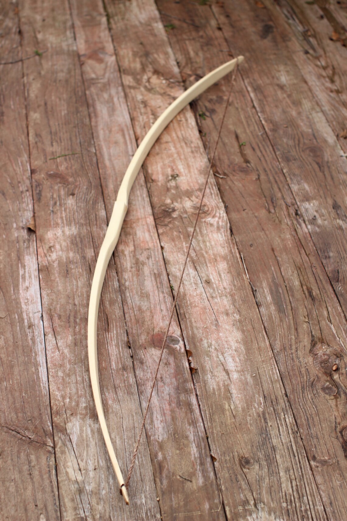 Traditional 68 Flat Longbow Handcrafted Out of Hickory - Etsy