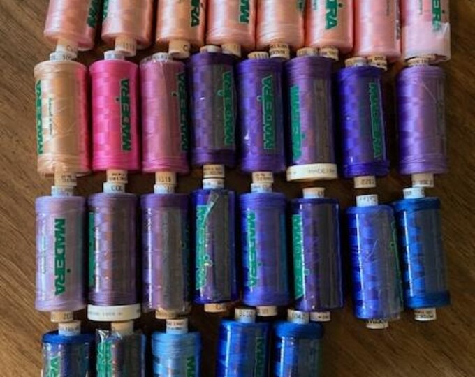Madeira Embroidery Thread 1000m Each Spooll - Etsy