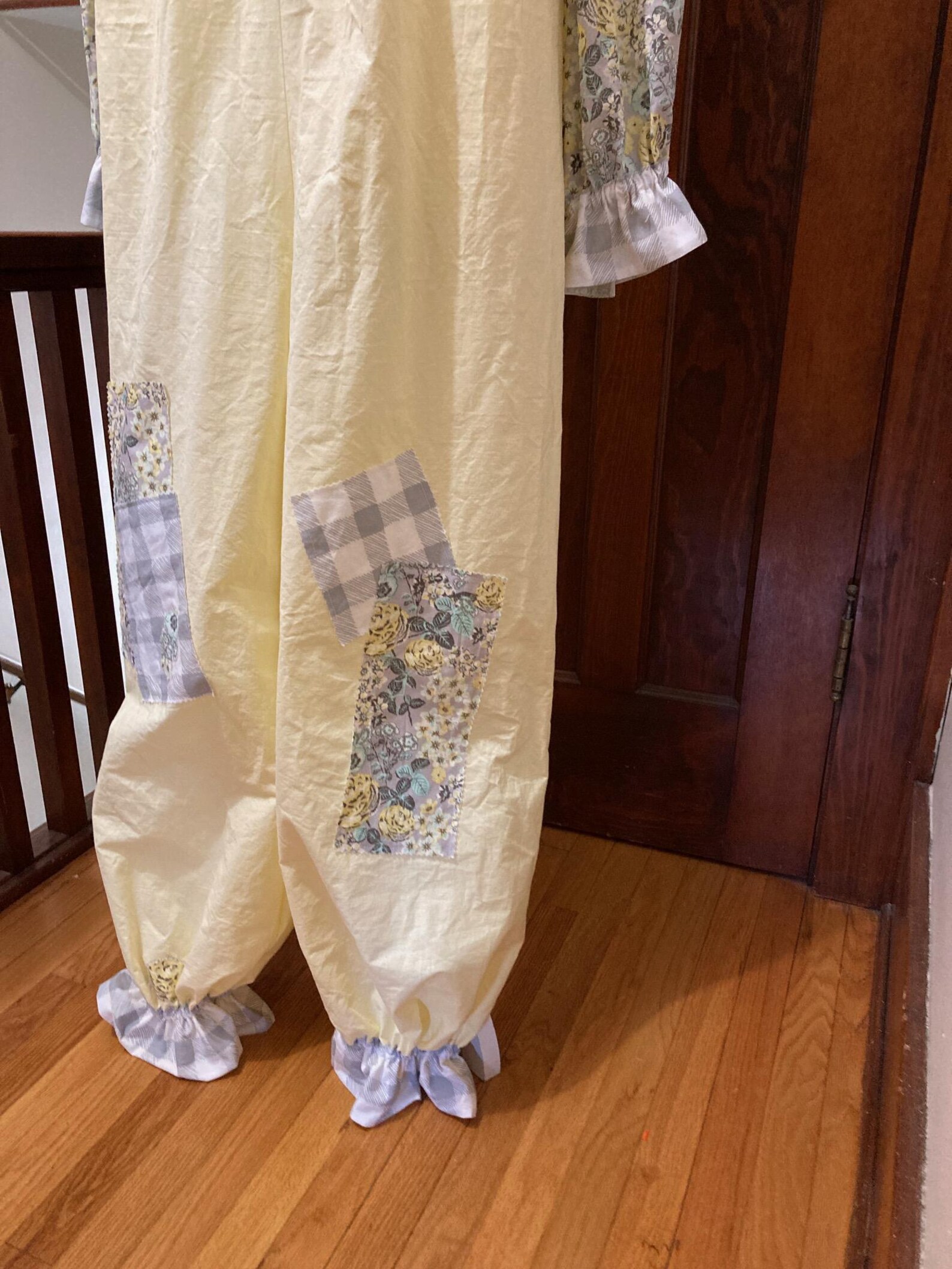 Adult Fits Approx. 5'5 to 5'8" Clown Suit Costume 2 Piece Vintage Look ...