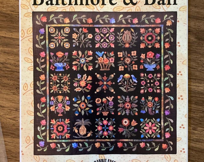 The Rabbit Factory Quilt Block Pattern - Baltimore & Bali - Etsy