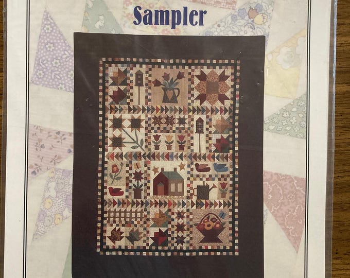 Cottage Garden Sampler Quilt Pattern by Rabbit Factory - Etsy