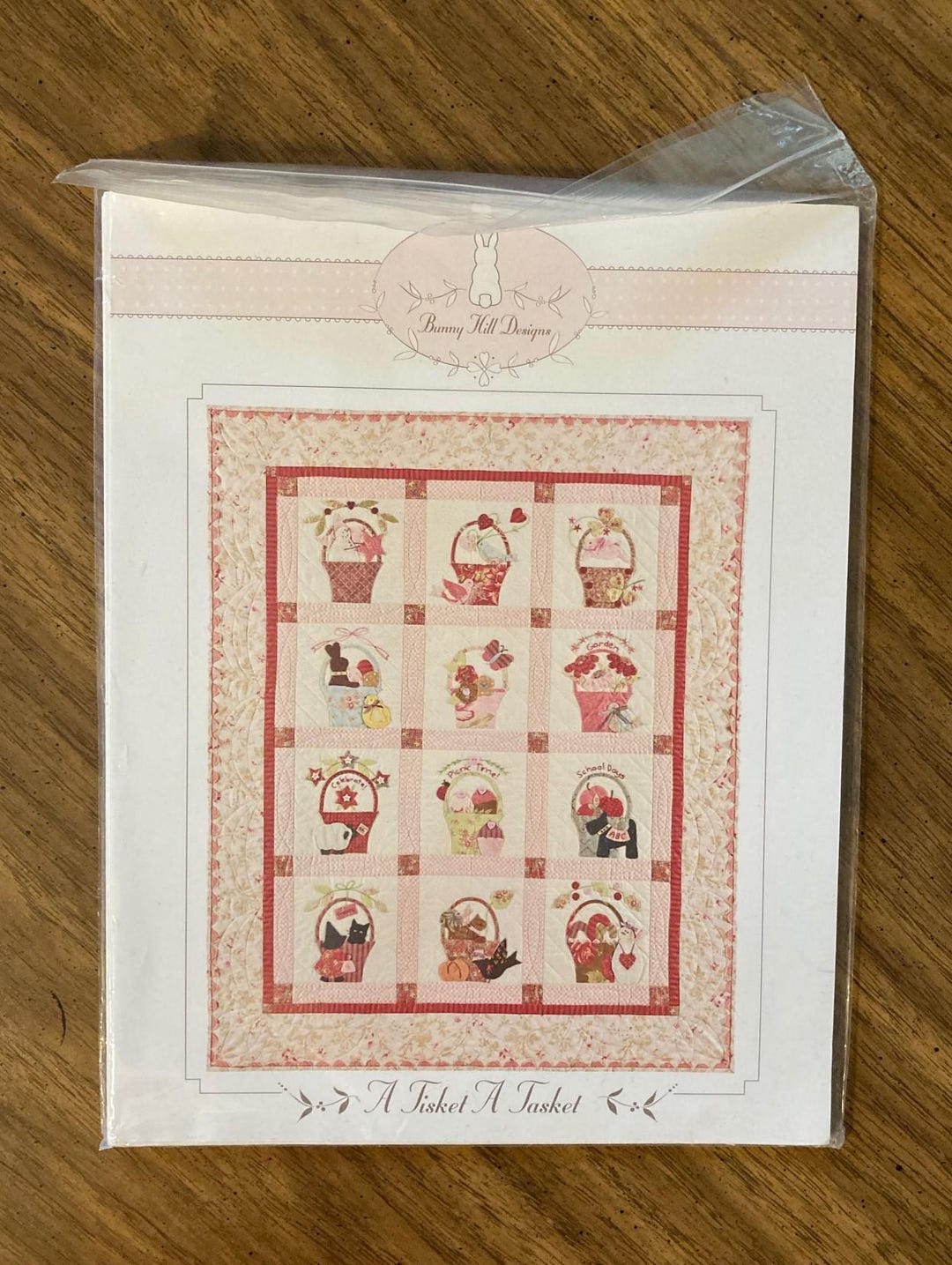 Block of the Month A Tisket A Tasket by Bonny Hill Designs - Etsy