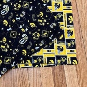 2 Yds Iowa Hawkeye Cotton Fabric by the Piece - Etsy