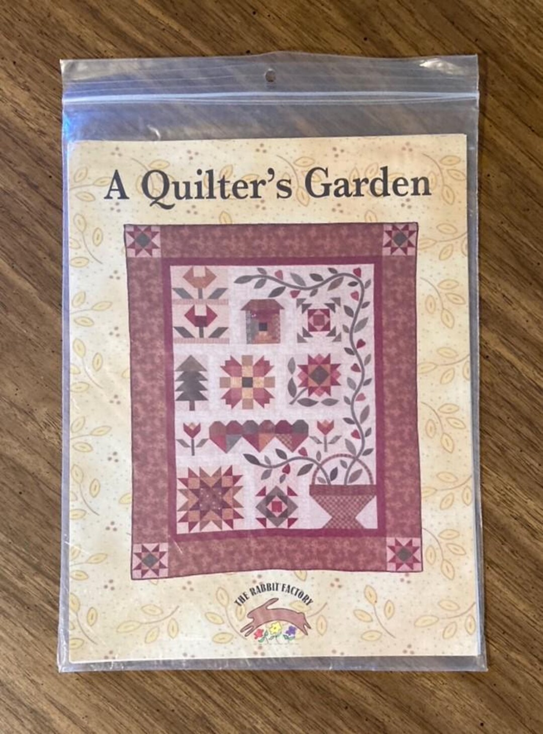 The Rabbit Factory Quilt Block Pattern - A Quilter's Garden - Etsy