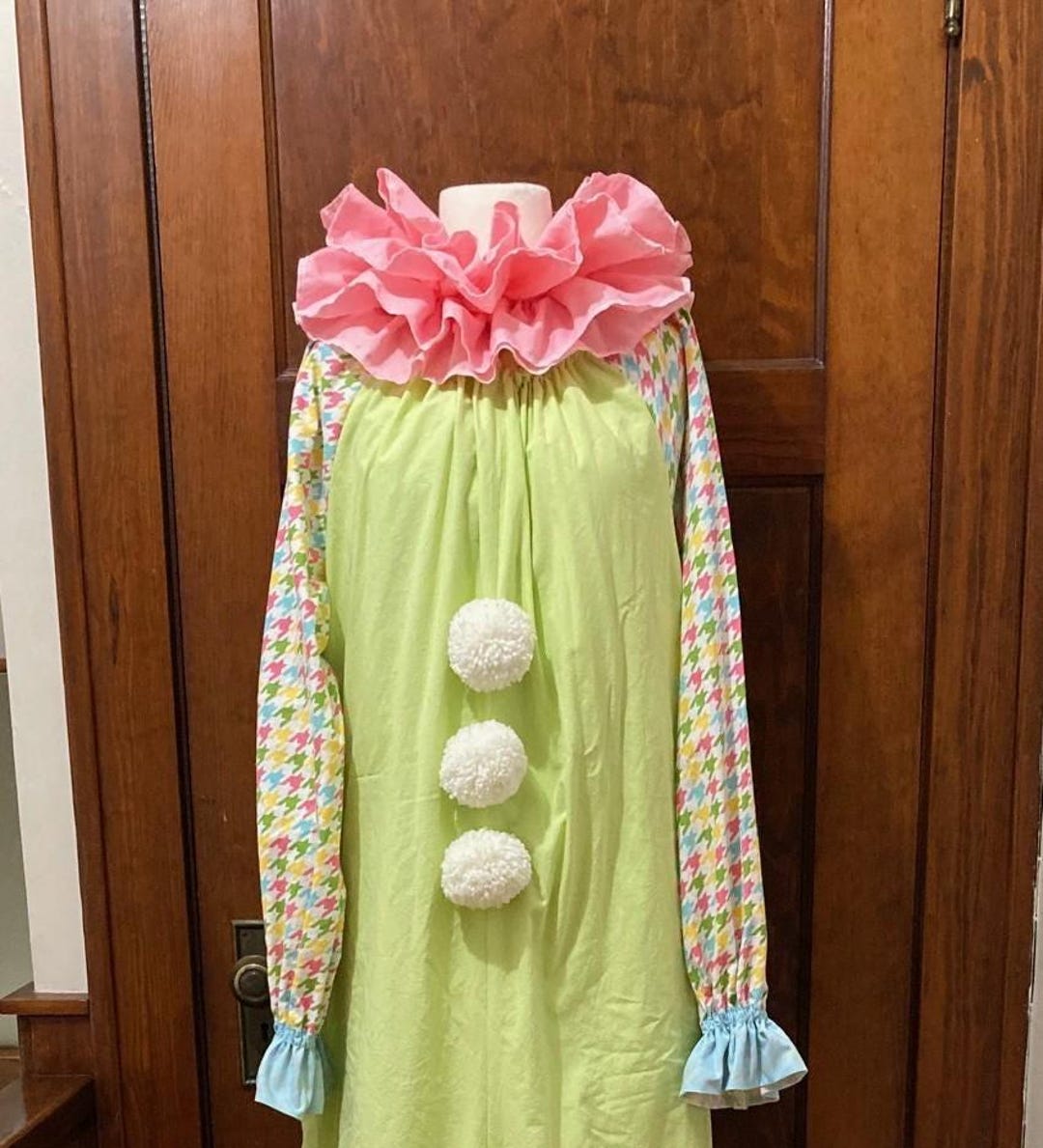 Adult Fits Approx. 5'4 to 5'8" Clown Suit Costume 247 - Etsy