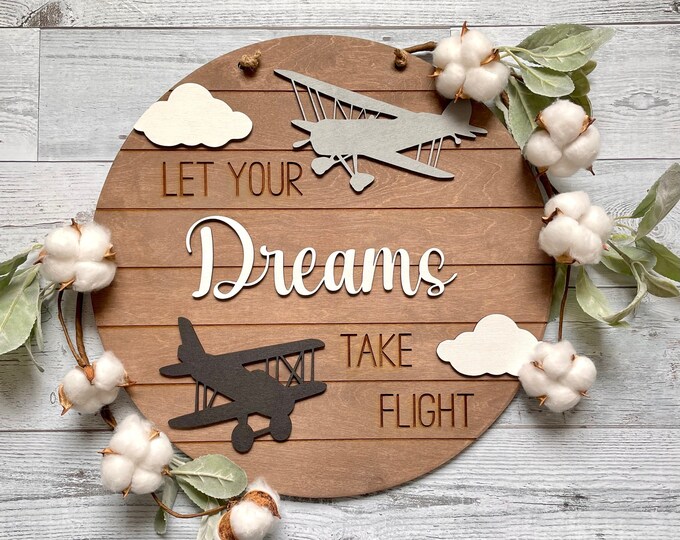 Airplane Nursery Decor/ Airplane Baby/ Airplane Nursery/ Aviation Decor ...