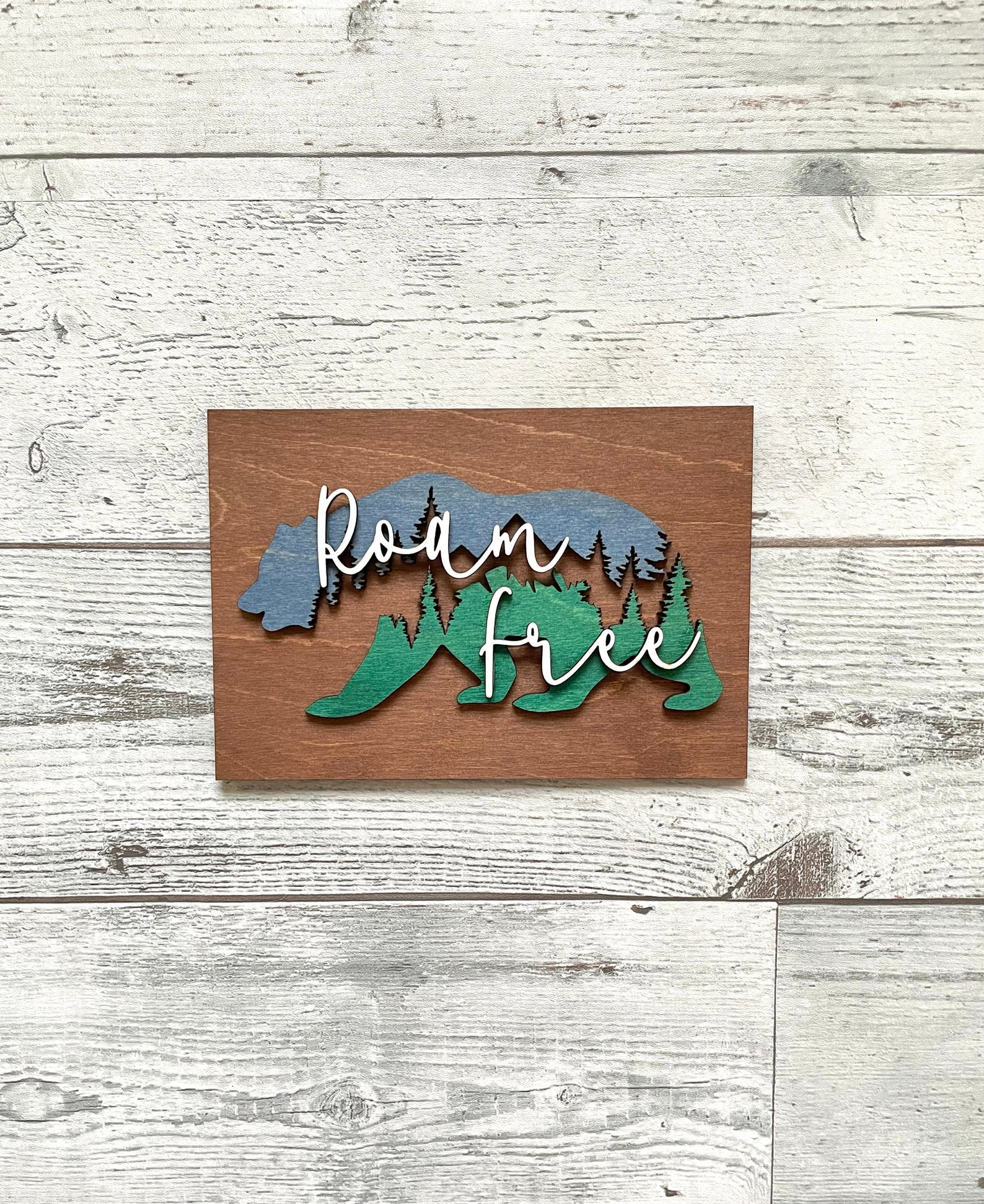 Hiking Decor/ Hiking Tiered Tray Decor/ Outdoor Tiered Tray - Etsy