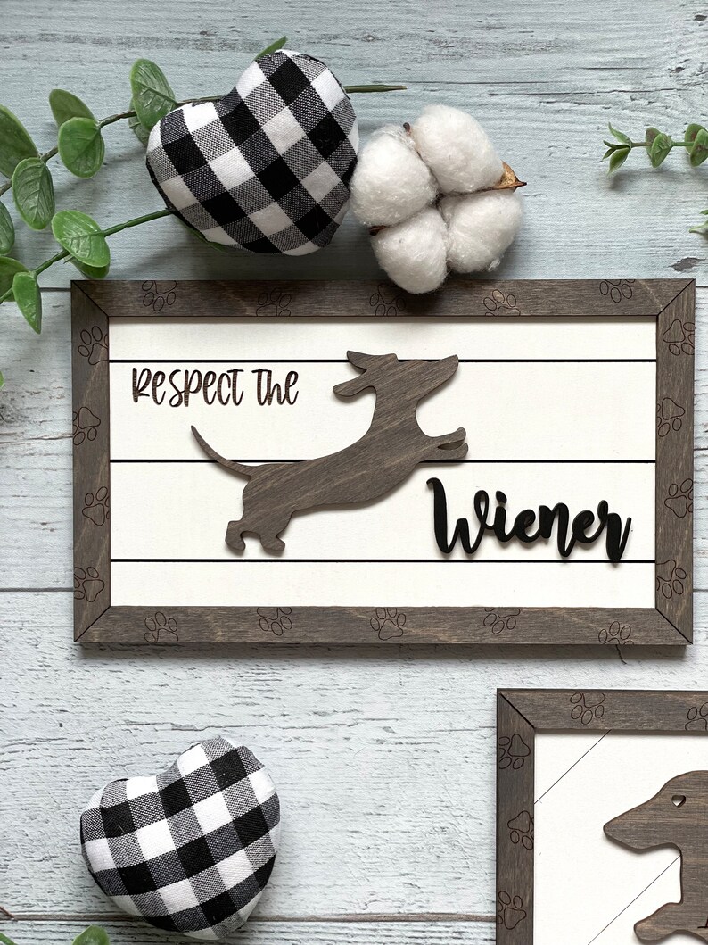 Dog Decor/ Pet Signs/ Dachshund Decor/ Dachshund Signs/ - Etsy