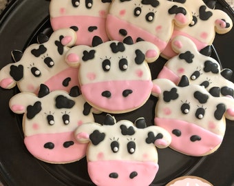 Cow cookies | Etsy