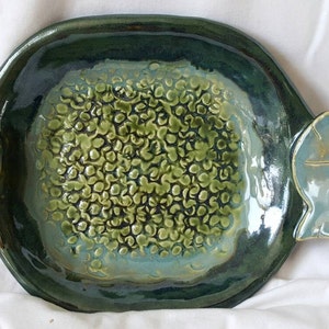 Seaside Serving Platter With Fish Embellishments - Etsy