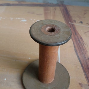 Vintage Industrial Textile Spools - Etsy