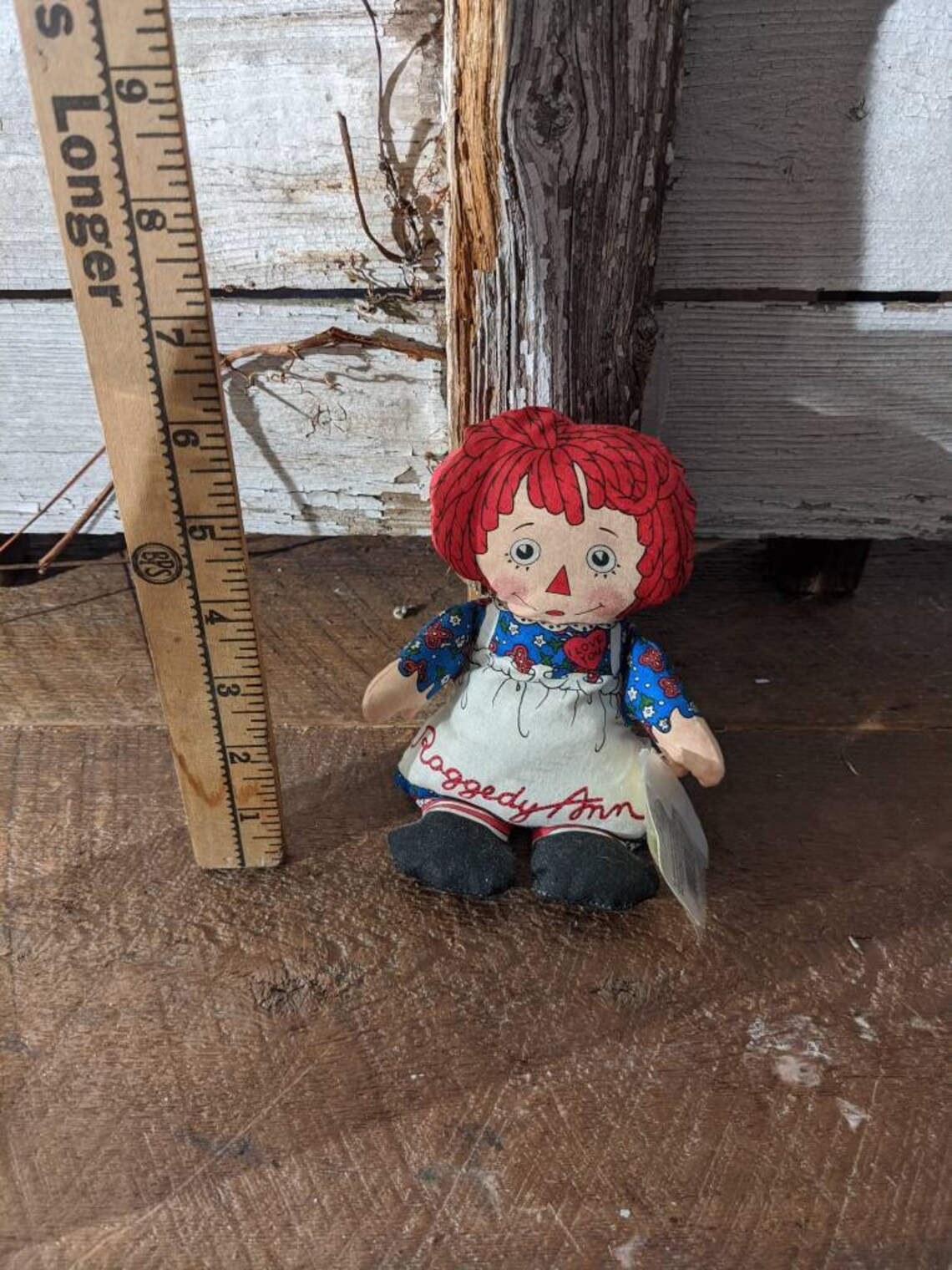 Vintage Applause Tiny 7 Raggedy Ann Doll - Etsy