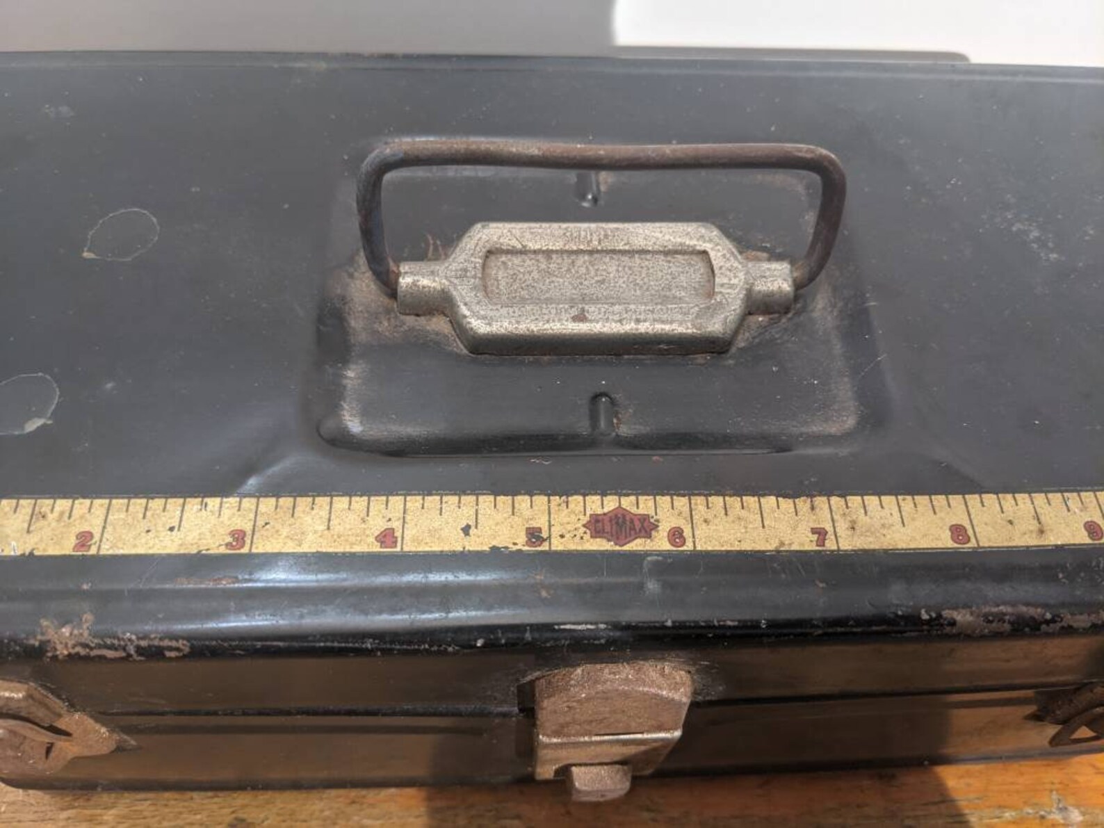 Black Metal Climax Hamilton Metal Tool Box Tackle Box - Etsy