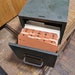 Vintage Steelmaster Card Cabinet - Etsy