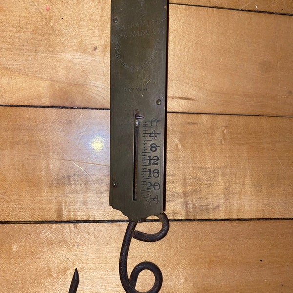 Antique Spring Balance Scales - Etsy
