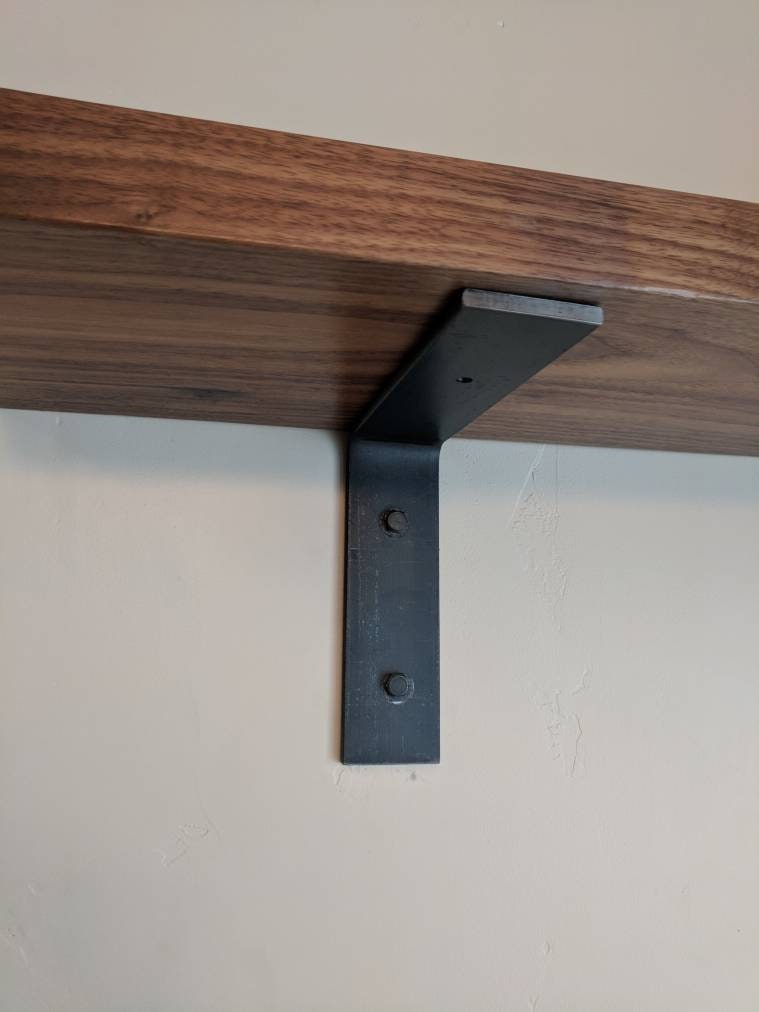 Shelf Brackets-metal Shelf Brackets-set of 2-2 Inch Wide-angle - Etsy