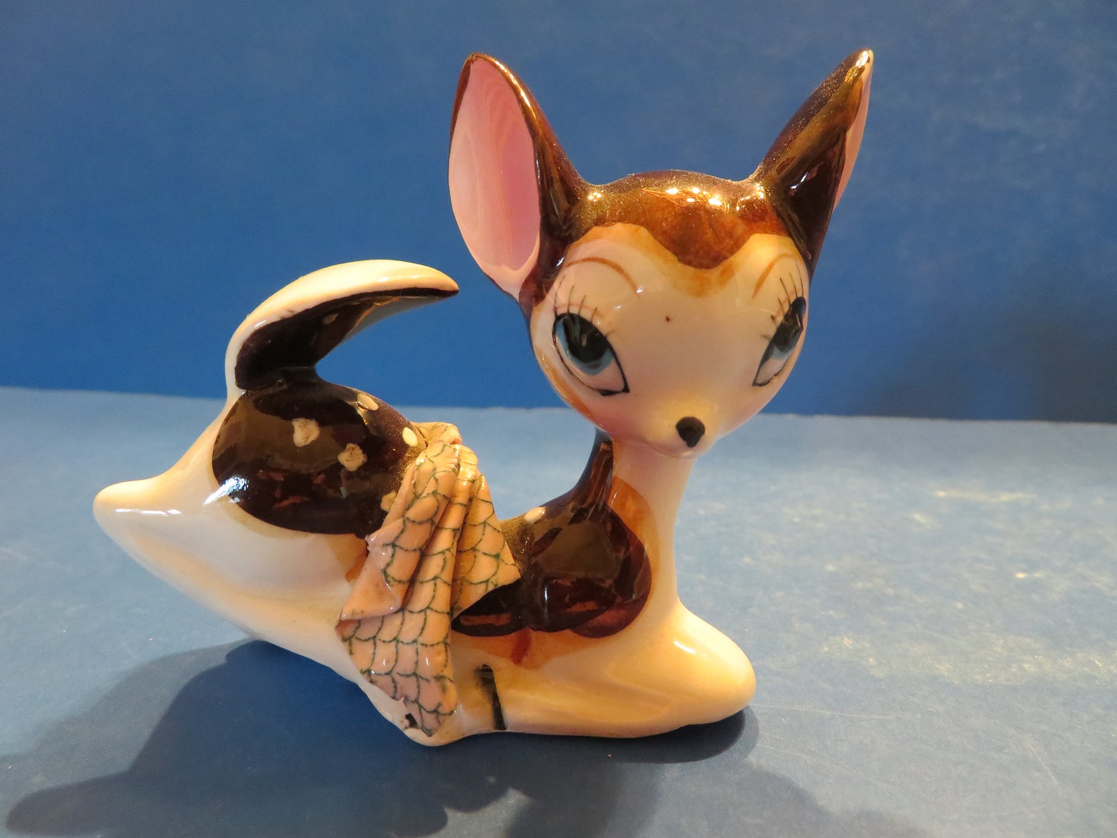 Vintage Japan Reindeer Set of Two - They Are About to Take a Little Nap ...