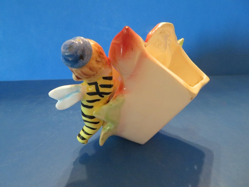 Lefton ESD Anthropomorphic Bumble Bee Boy Buzzing Around a - Etsy